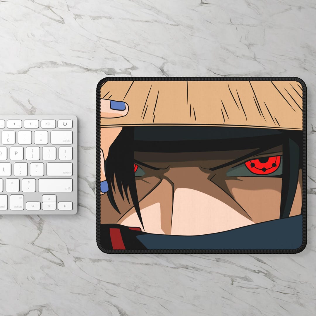 Itachi Gaming Mouse Pad Anime Character Desk Mat, Gamer Mousepad ...