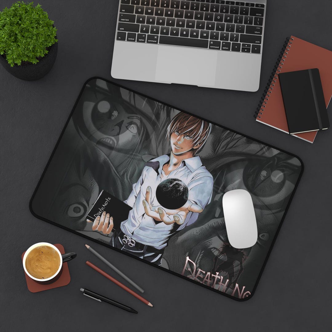Anime Desk Mat, Death Note Gaming Mouse Pad, Office Desk Accessories ...