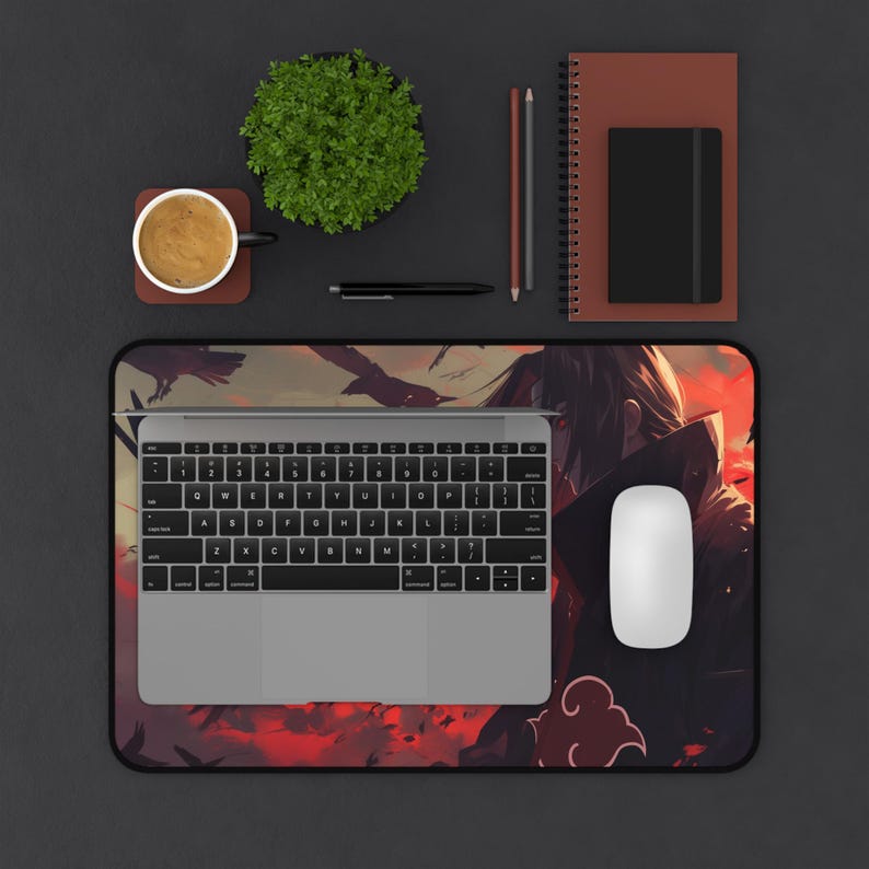 Anime Itachi Desk Mat, Naruto Gaming Mouse Pad, Japanese Anime Office ...