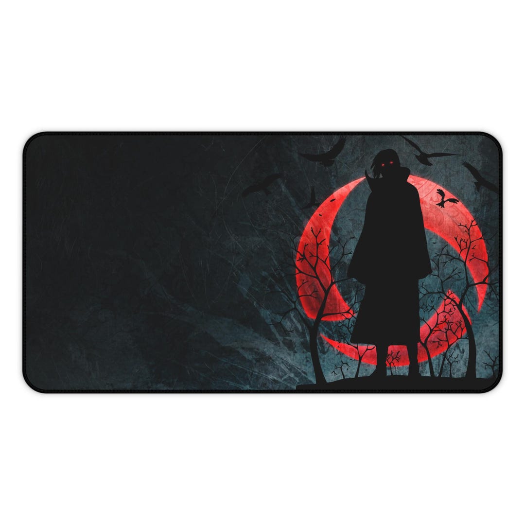 Anime Desk Mat, Naruto Itachi Mouse Pad, Gaming Mat, Keyboard Pad ...