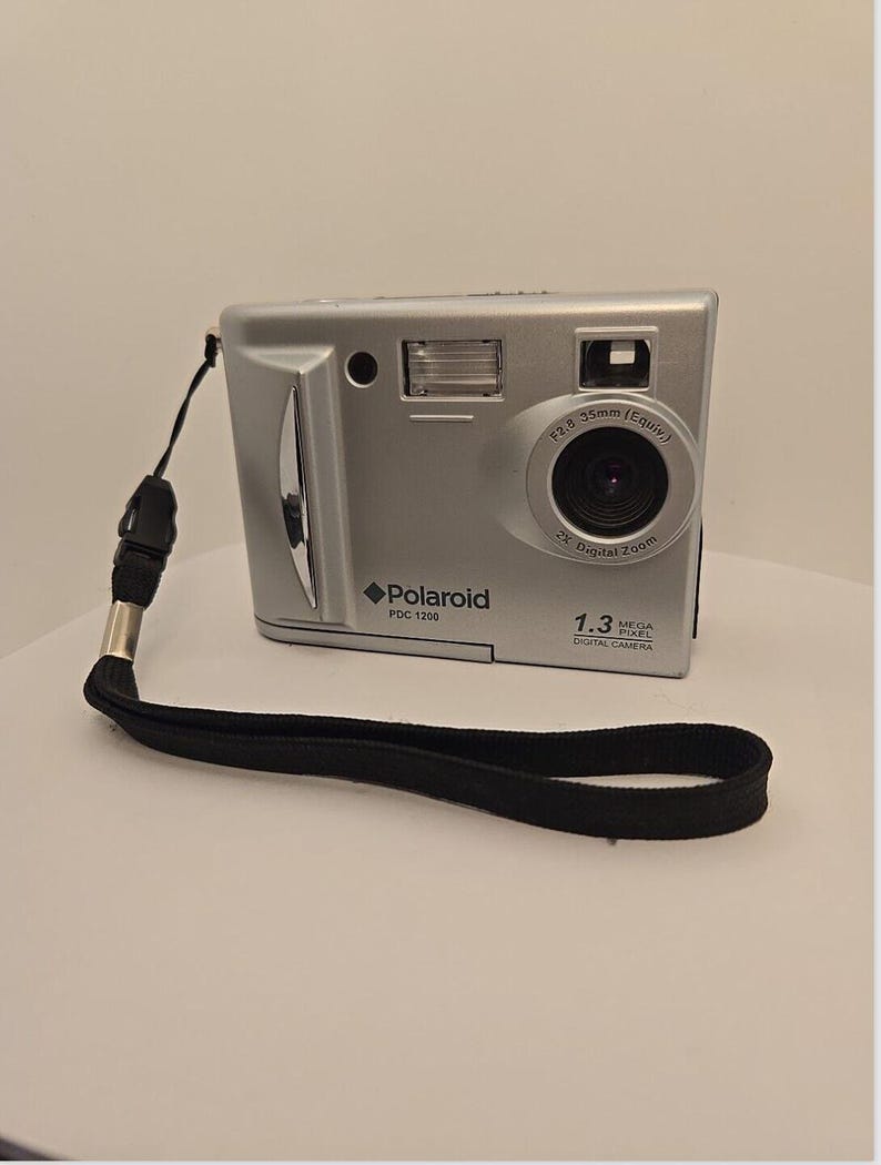 POLAROID PDC-1200 5.1MP Vintage Digital Camera -silver - [TESTED] - Etsy
