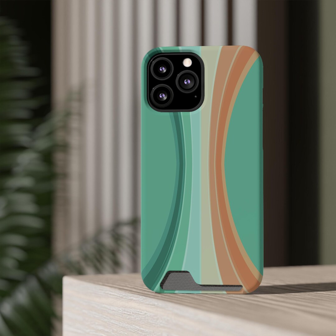 Minimalist Phone Wallet Case in Neutral Shades Credit Card Holder ID ...