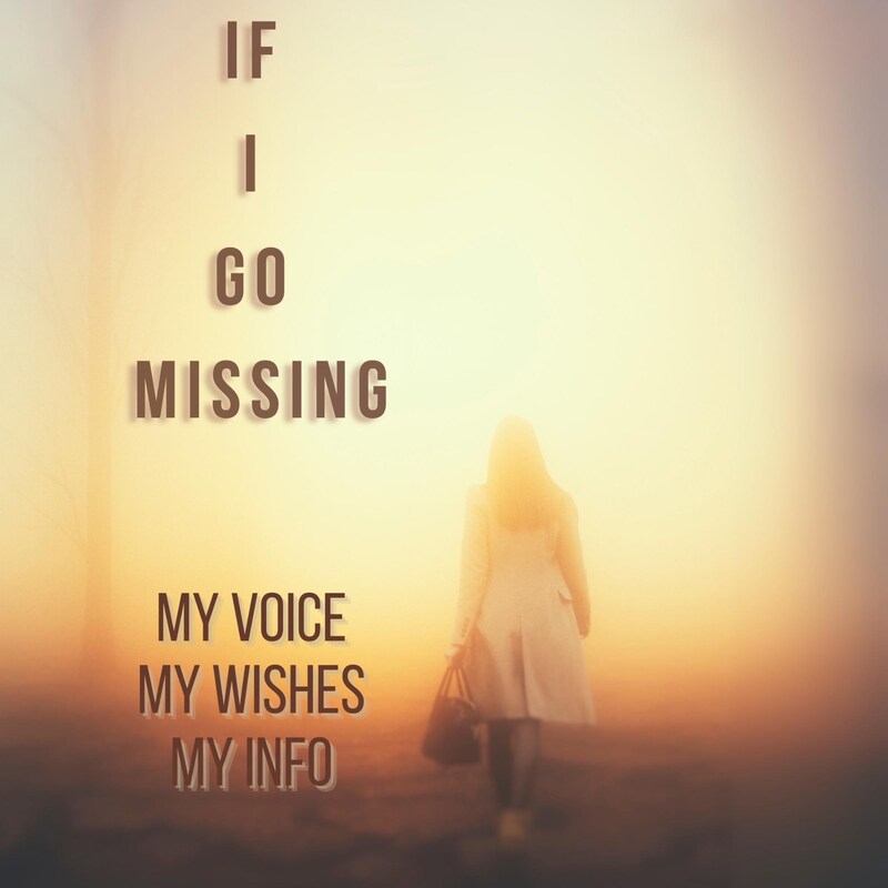 In Case I Go Missing - Etsy