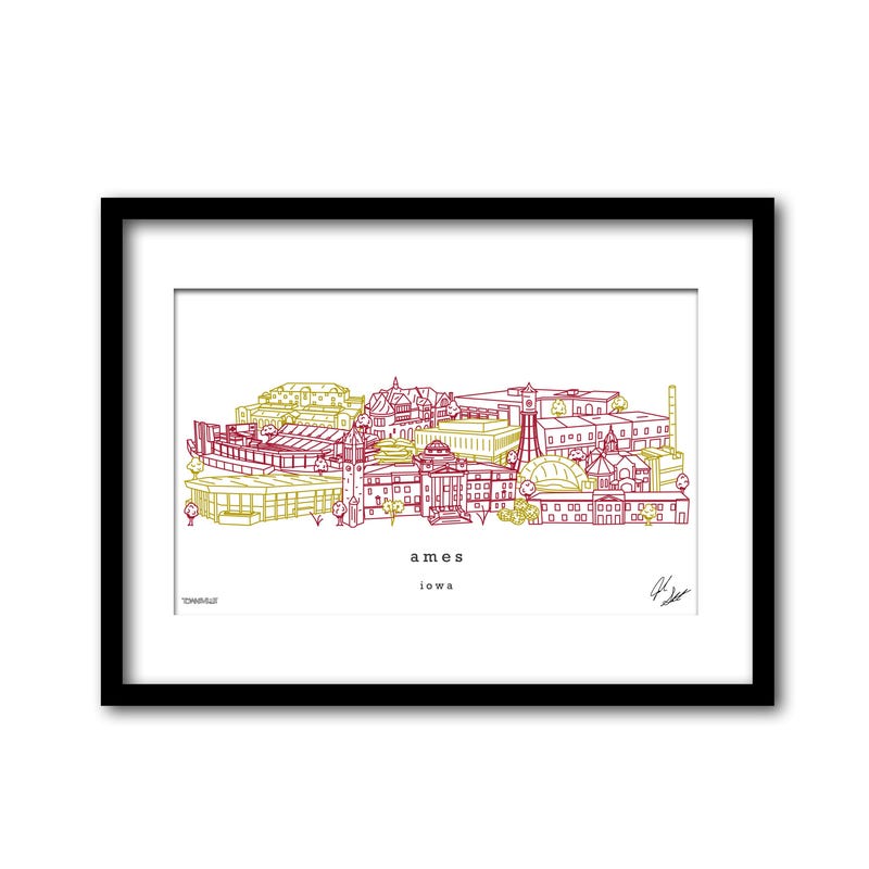 Iowa Poster - Etsy