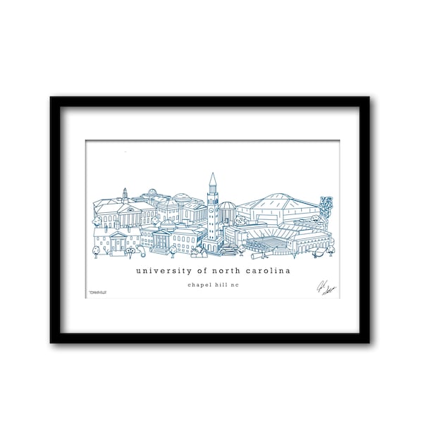 Unc Poster - Etsy