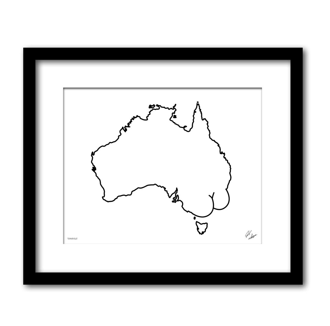 Australia Gluteus Maximus Artwork Gift Wall Decor - Etsy
