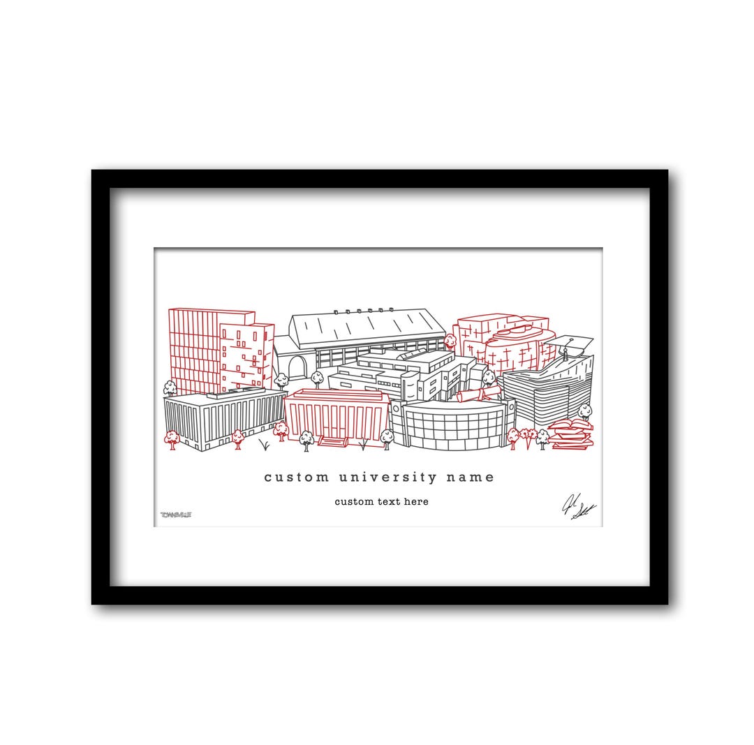 Custom Text Add-on for Prints - Etsy
