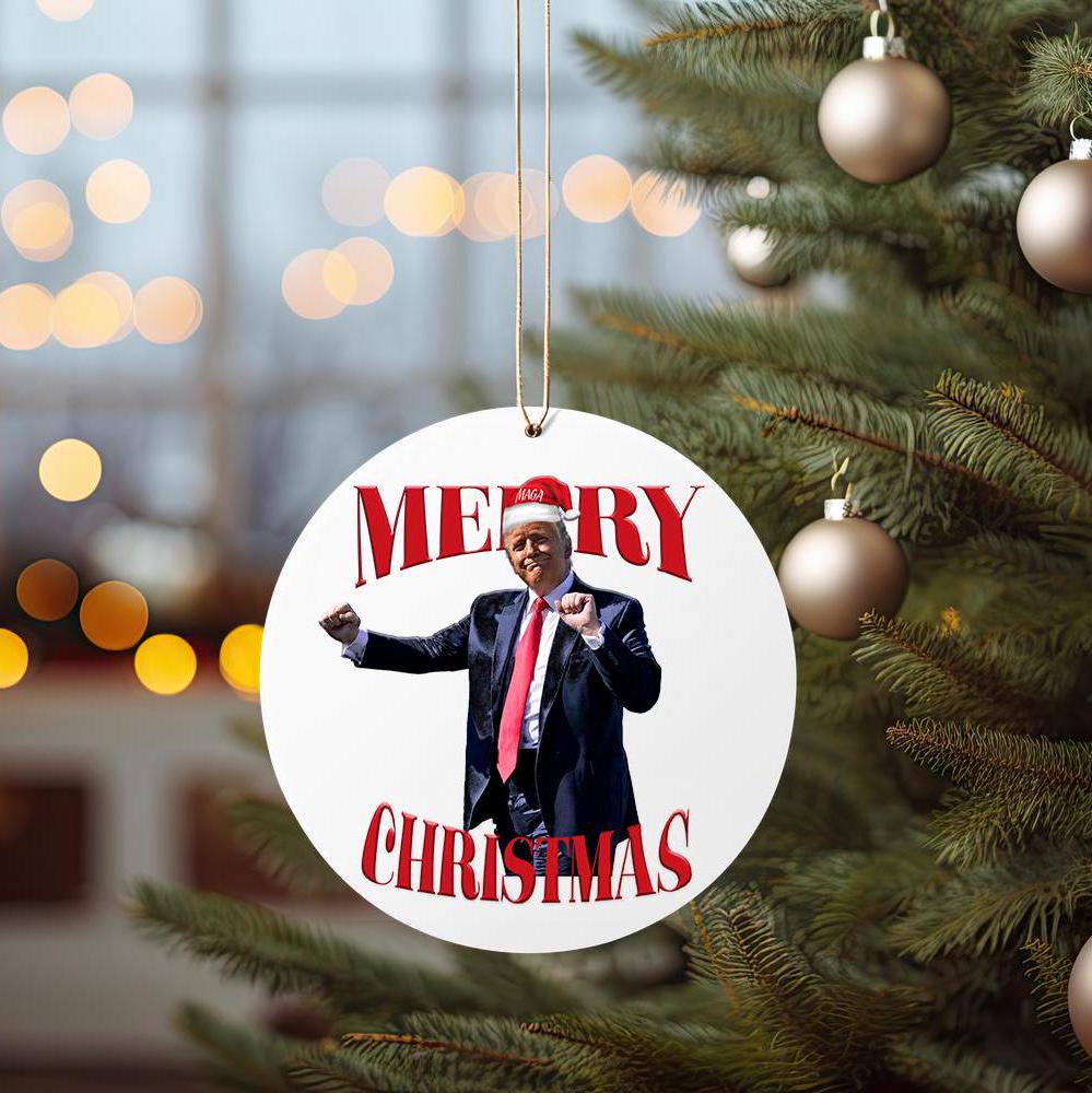 Dancing Trump Ornament, Christmas Republican Ornament, Conservative ...