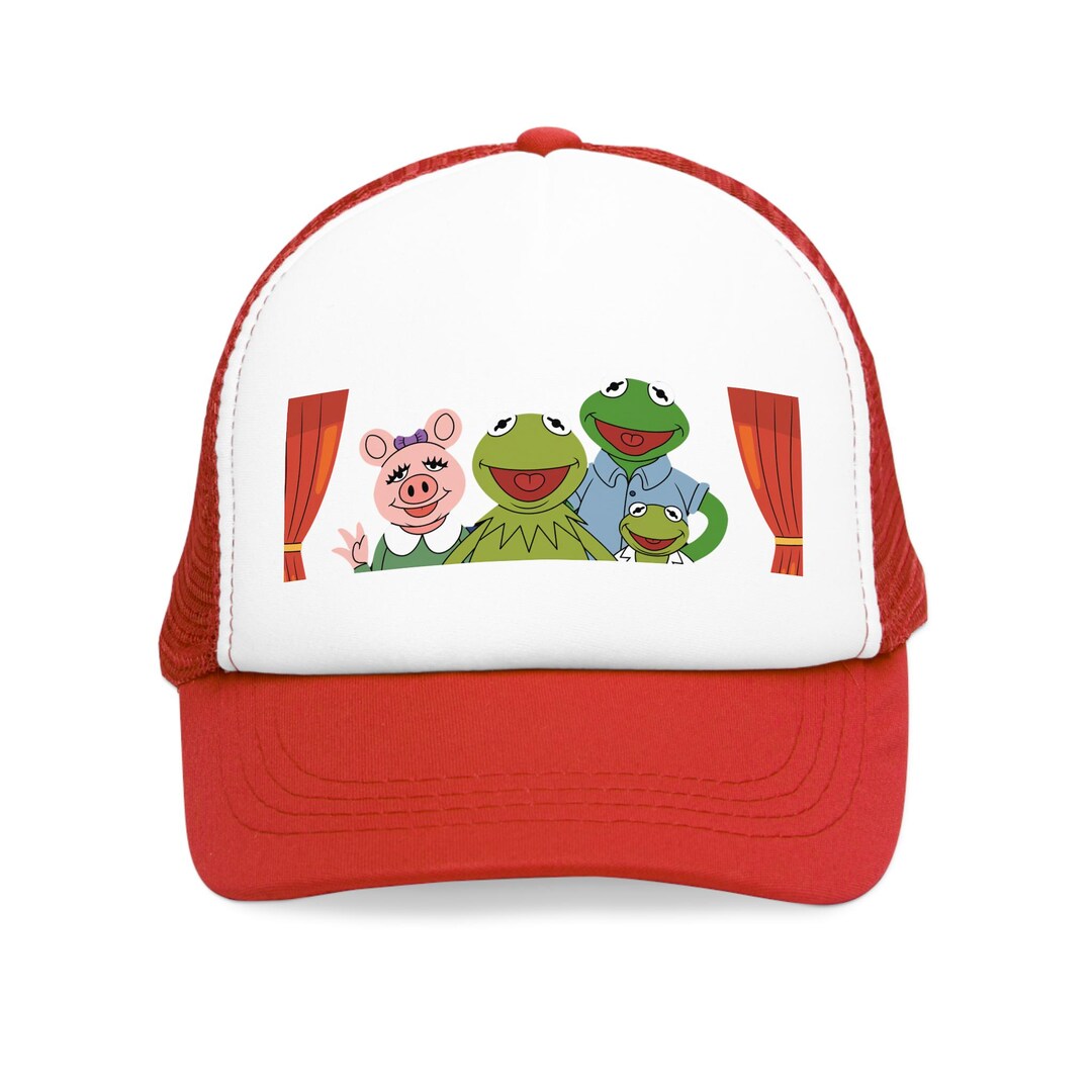 Mesh Cap Muppets Kermit Show the Kermit Frog Adult T-shirt, Hat ...