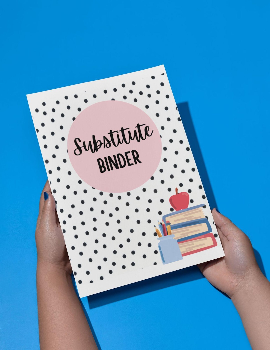 Bilingual Substitute Binder Cover/ Spanish Sub Binder Cover/ Sub Binder ...