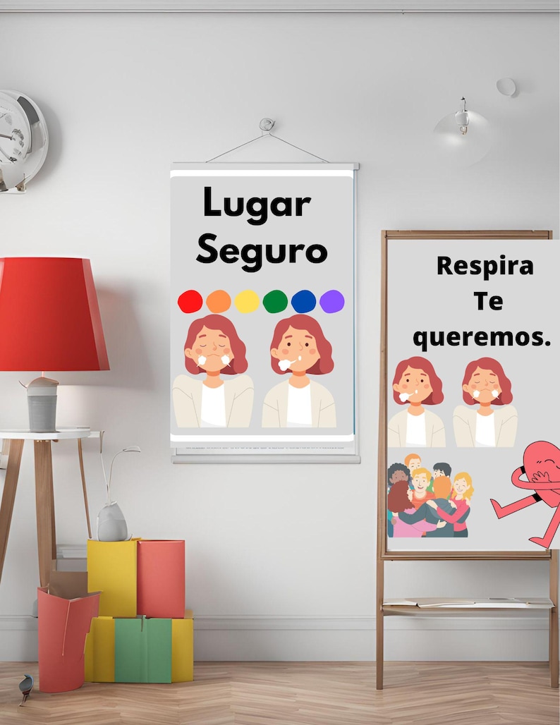 Safe Space Spanish Poster/ Classroom Safe Corner/safe Corner in Spanish ...