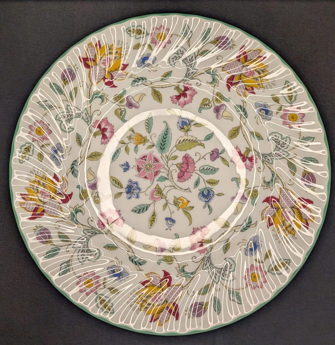 Vintage Minton Haddon Hall Dinner Plate – 10 3/4" – Made in England ...