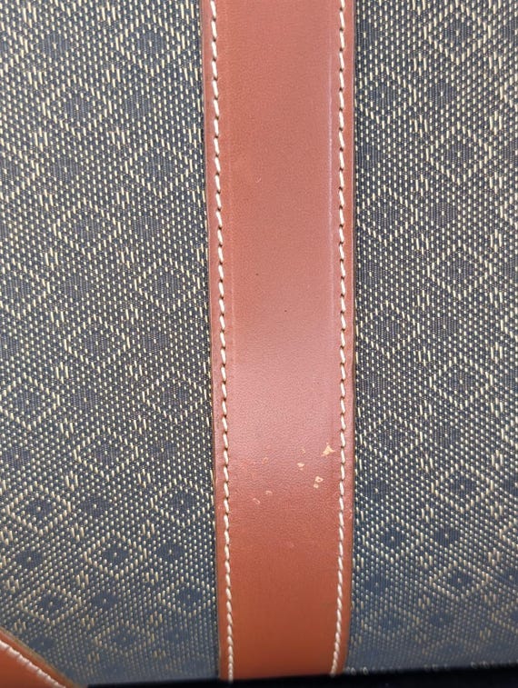 Vintage Hartmann Tweed & Belting Leather Train Case B… - Gem