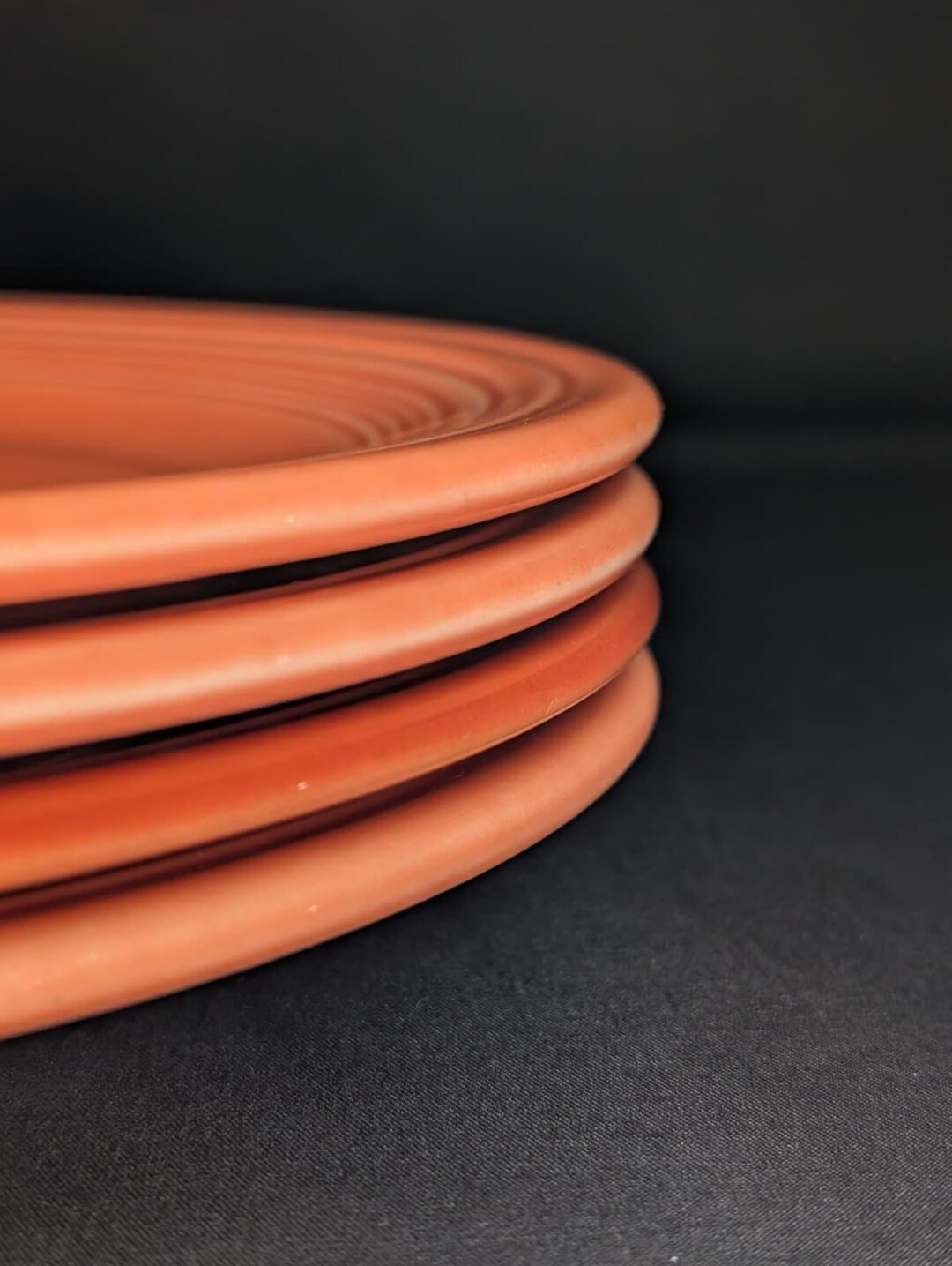 Set of 4 VTG Fiesta Dinner Plates – Persimmon + Paprika – 10.5" - Etsy