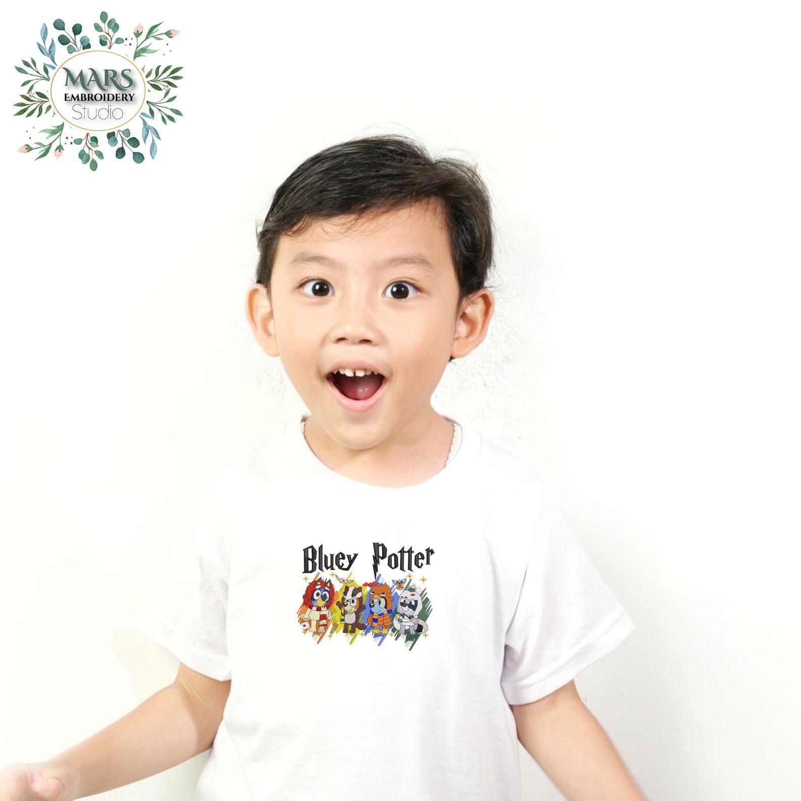 Bluey Potter Embroidery Design , Bluey Potter Design , Bluey Party ...