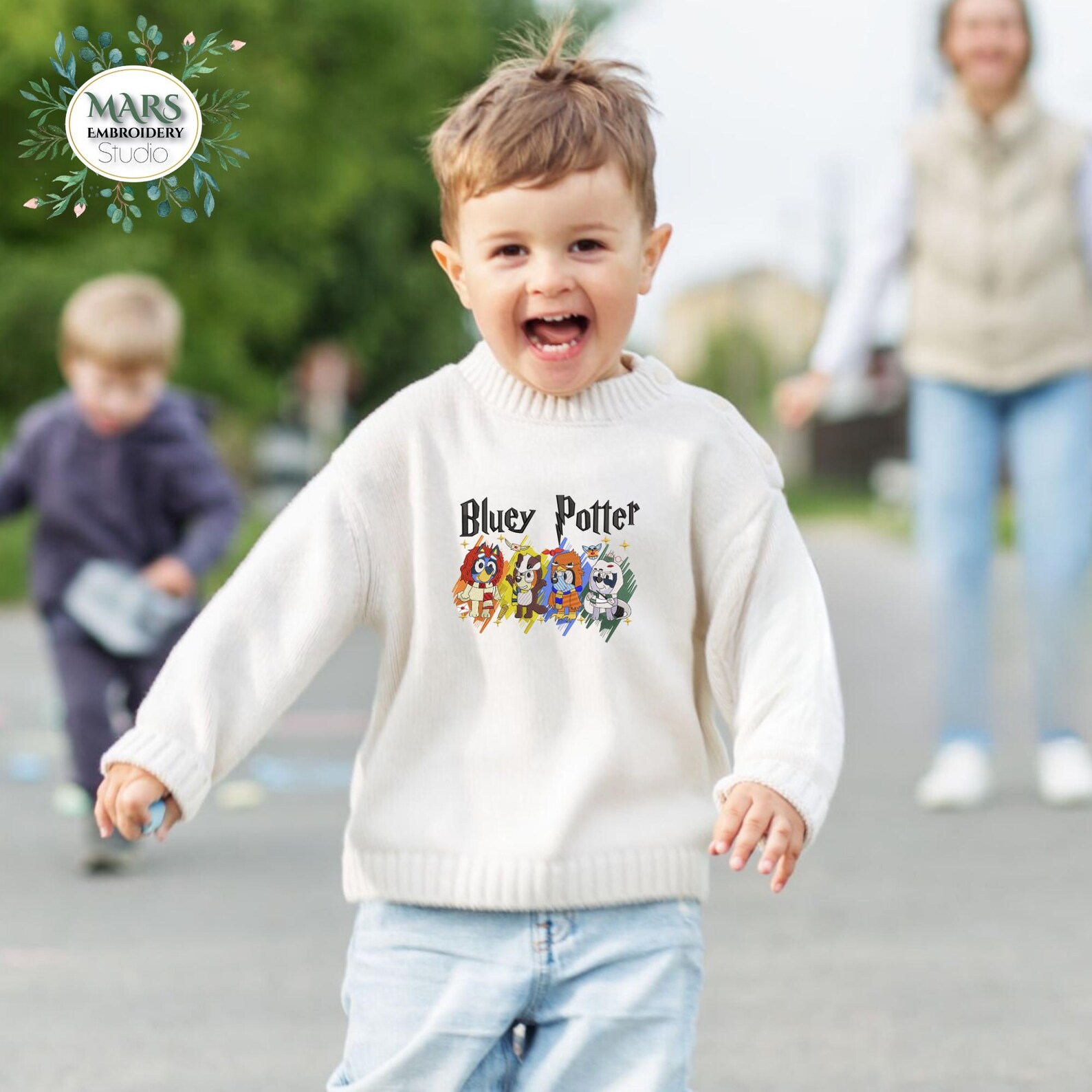 Bluey Potter Embroidery Design , Bluey Potter Design , Bluey Party ...