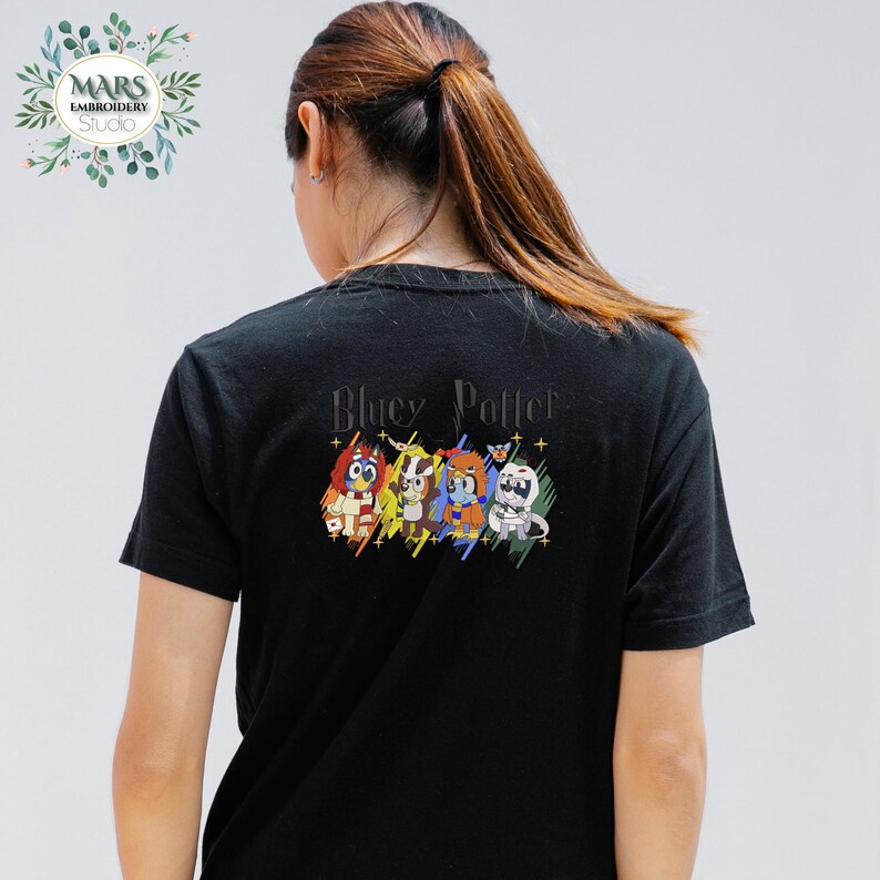 Bluey Potter Embroidery Design , Bluey Potter Design , Bluey Party ...