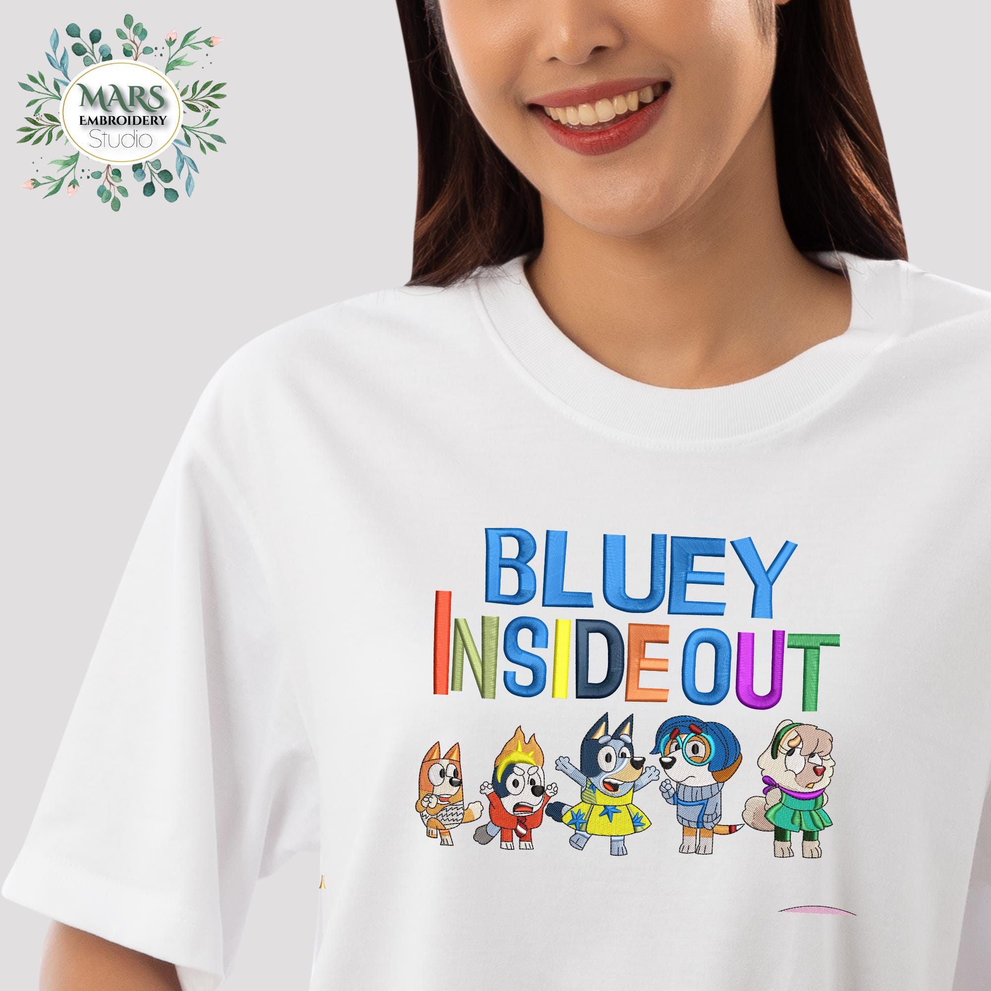 Bluey Party Embroidery Bundle , Bluey Potter Embroidery Designs , Bluey ...