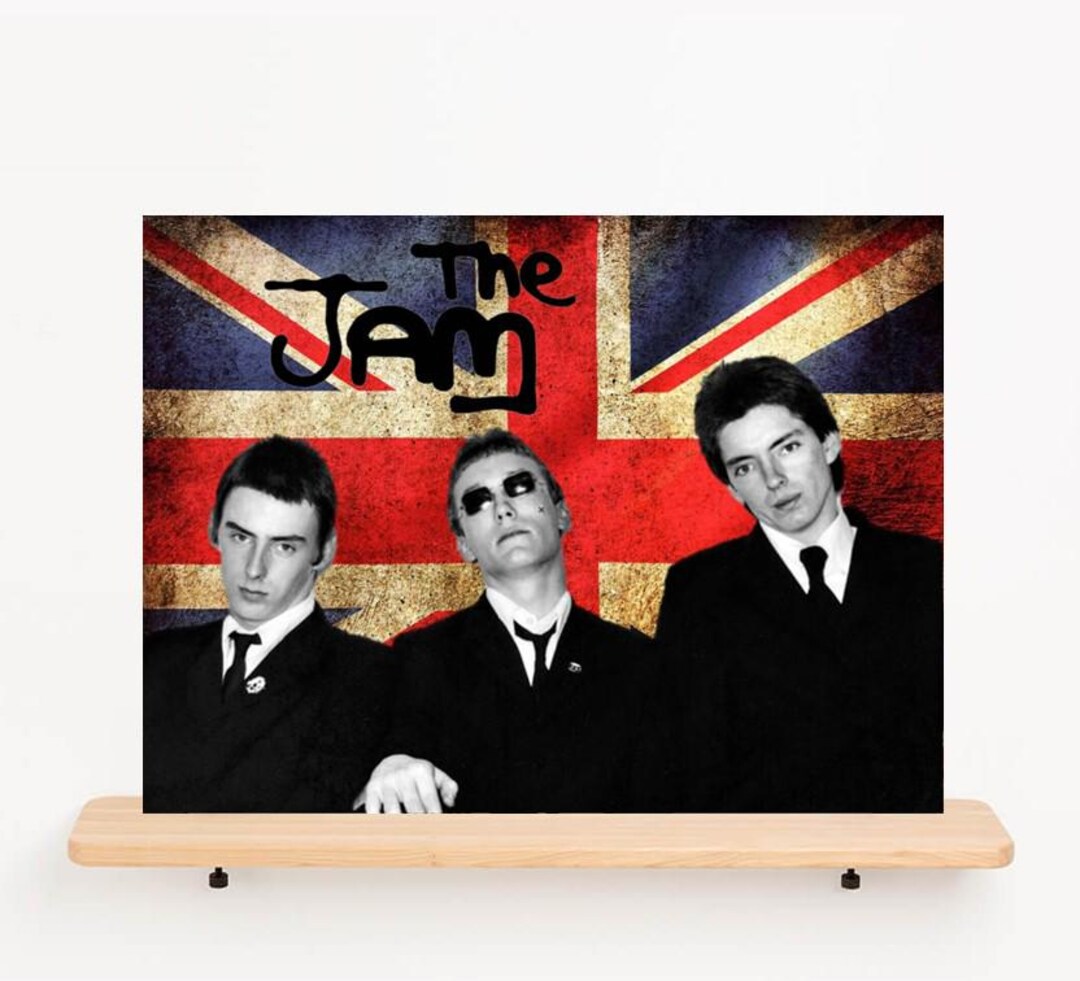 The Jam Metal Wall Sign Music Band Plaque Wall Art 20x15cm Man Cave ...