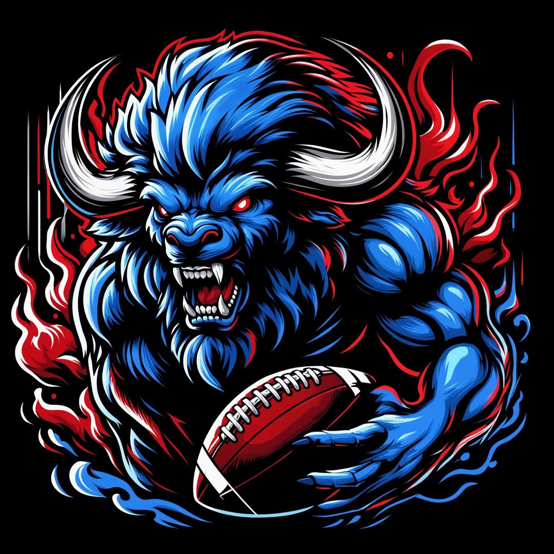Buffalo Bills Football Graphic T-shirt - Design 6 - Etsy