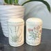 Cottage Core Grandmacore Japan 2 Piece Porcelain Spice Jars Lavender ...