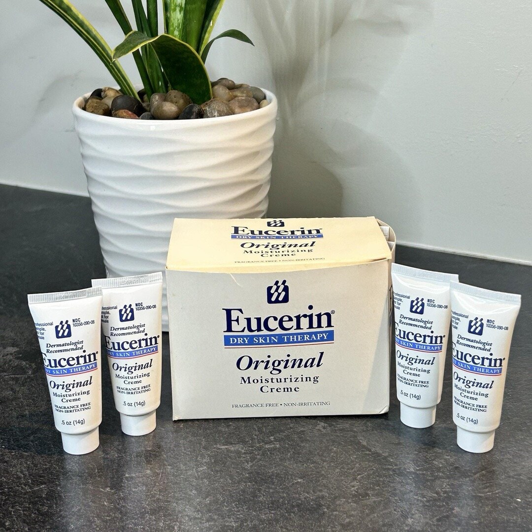 19- Vintage Eucerin Original Moisturizing Crème .5 Oz Tubes Fragrance ...