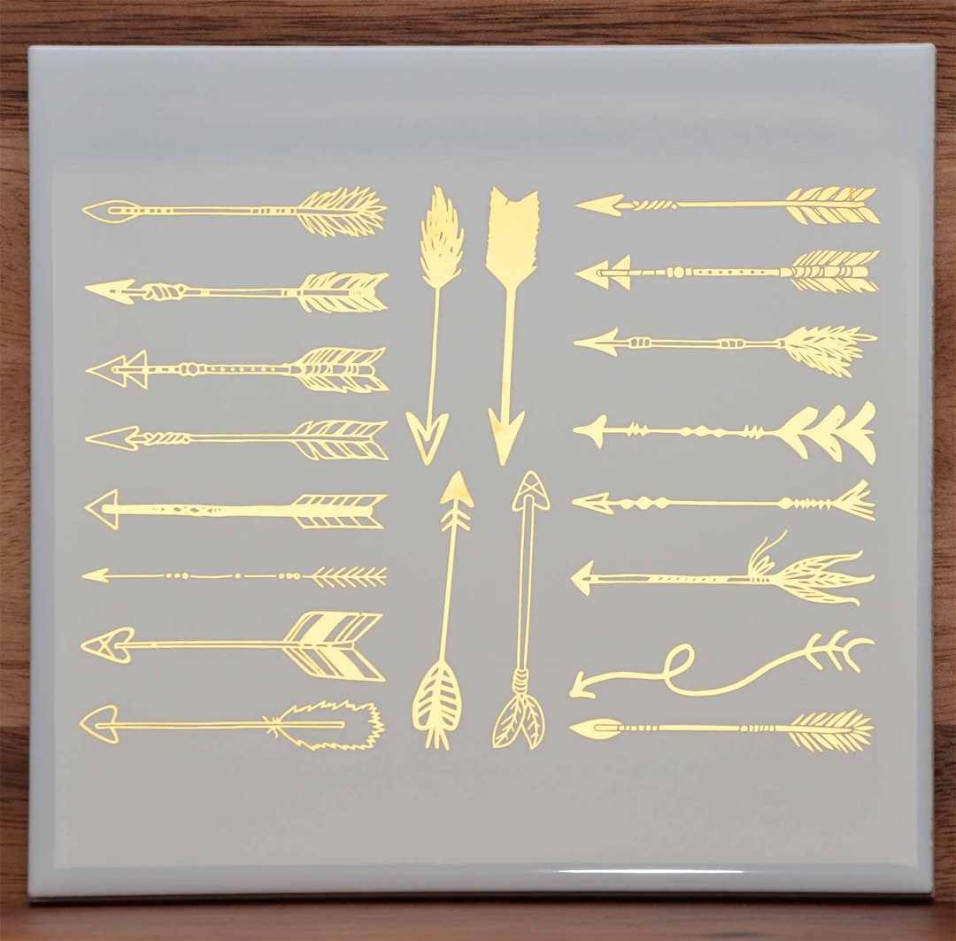 Arrow Decals - Ceramic Cone 017 - Glass Fusing - Enamel - Food Safe - Etsy