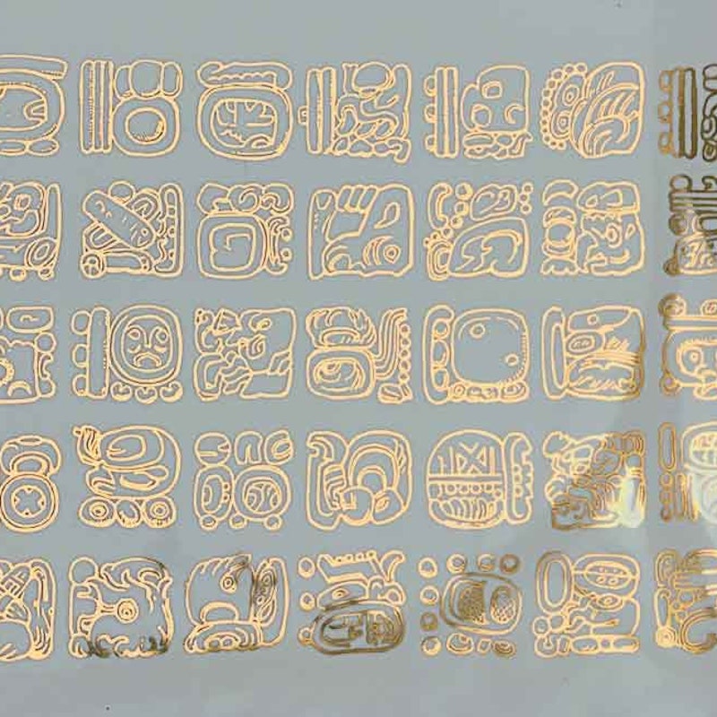 Mayan Stencil - Etsy