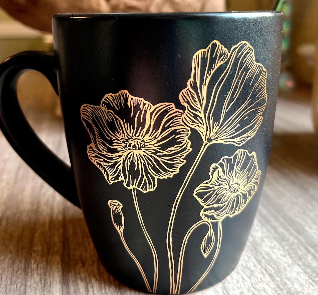 Poppy Decals - Ceramic Cone 017 Overglaze - Glass Fusing - Enamel ...