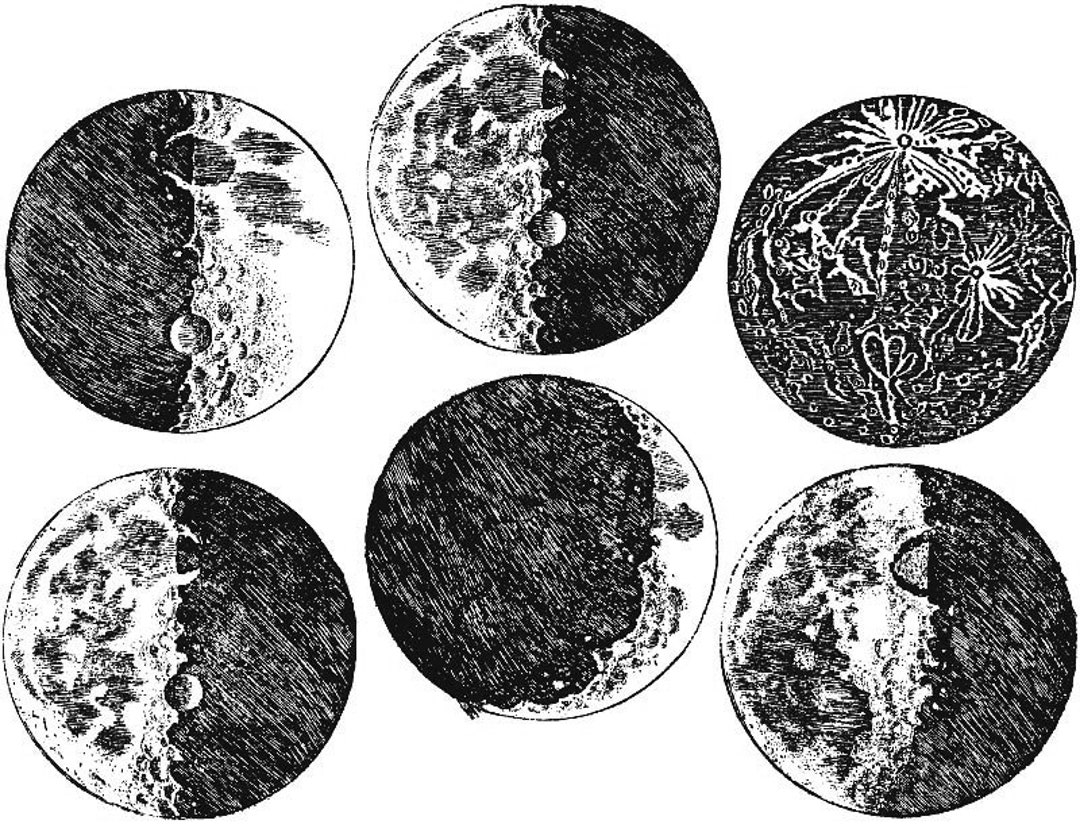 CONE 6 Moons Ceramic Decals Glass Decals or Enamel Decals - Etsy