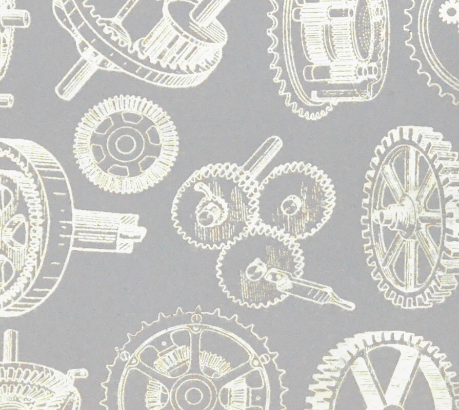 Gears Ceramic Decals Glass Decals or Enamel Decals | Etsy