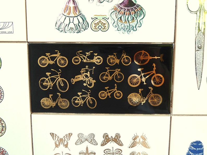 Small Bikes Ceramic Decals Glass Decals or Enamel Decals | Etsy