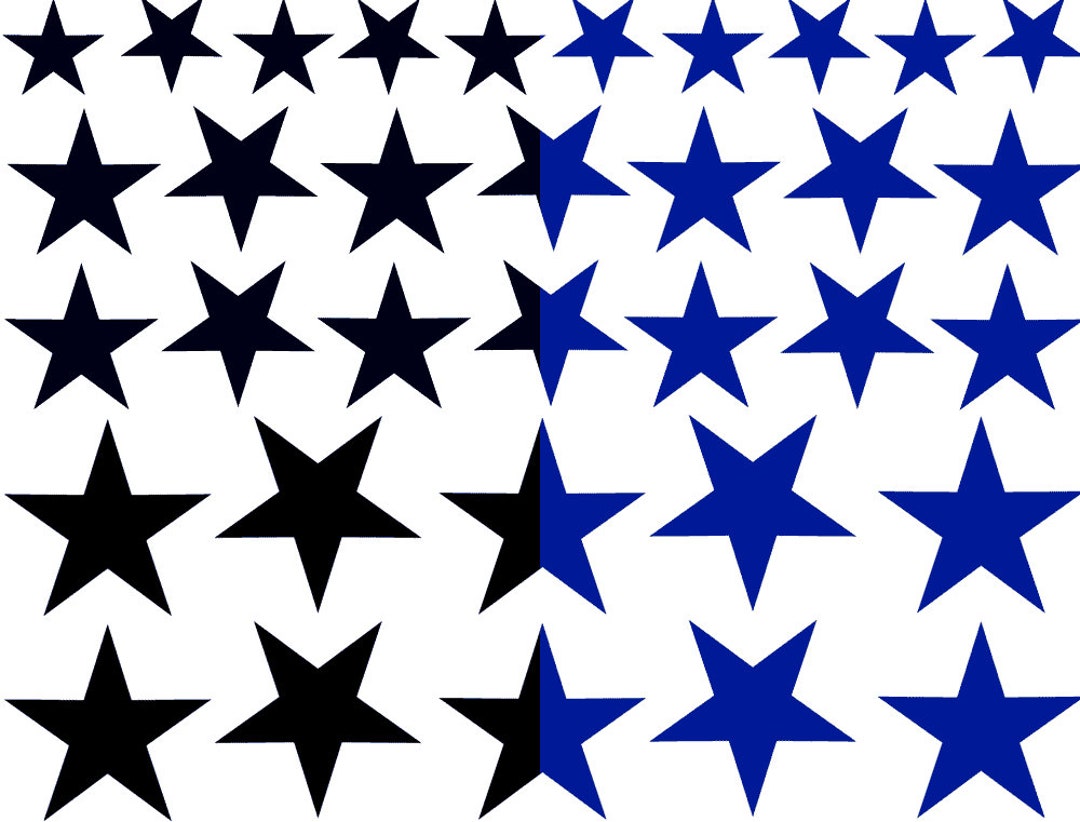 CONE 6 - Stars - Ceramic Decals - Lead Free - Food Safe - Etsy