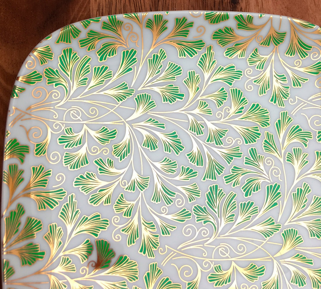 Fern Pattern - Ceramic Overglaze Decal - Glass Fusing Decal - Enamel ...