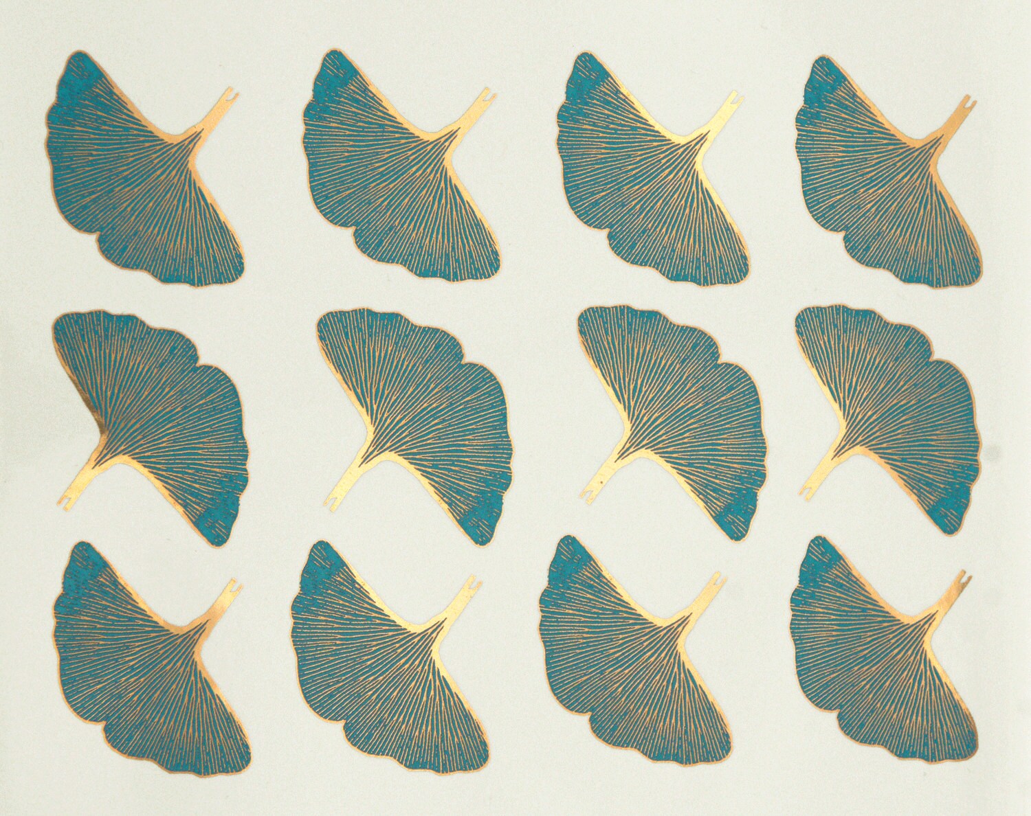 Two-color Modern Trees Decals for Ceramic Glass and Enamel | Etsy