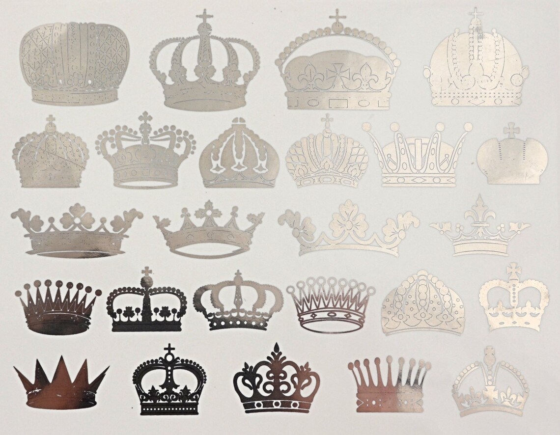 Crown Decals - Ceramic Cone 017 - Glass Fusing - Enamel - Food Safe - Etsy