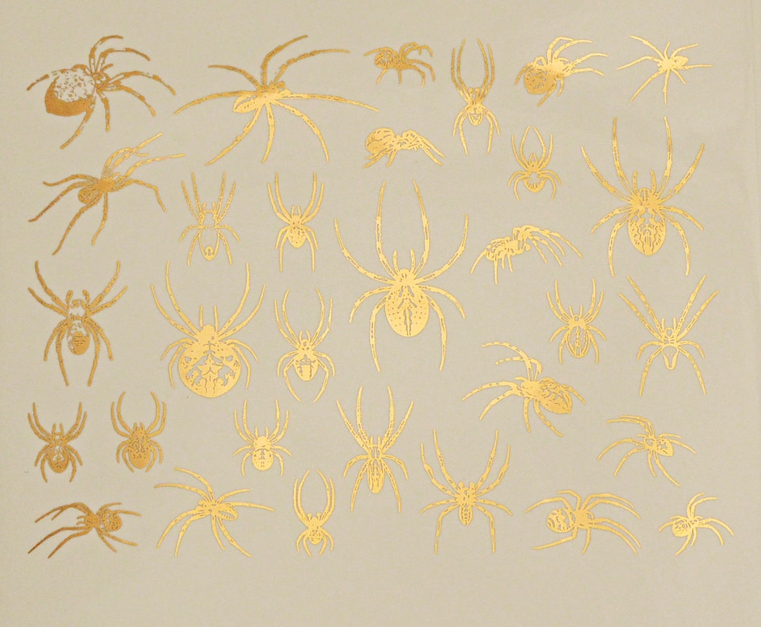 Spiders Decals for Ceramics, Fused Glass and Enamel - Etsy