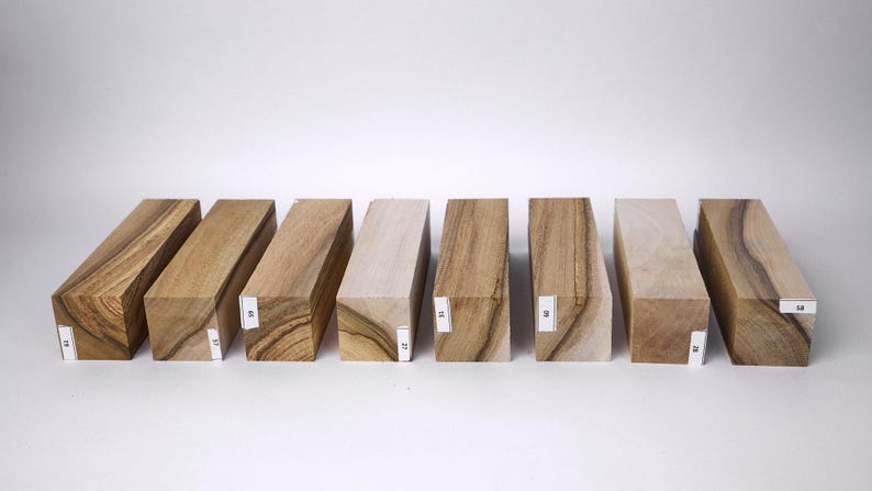 Walnut Wood Block 150x38x38 Mm / 5.91x1.5x1.5 Inches Material for Your ...