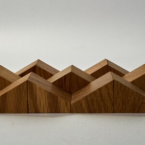 Natural Oak Wood Blocks Painted With Osmo Matte Oil – Perfect for DIY ...