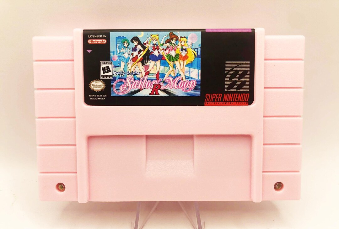 Sailor Moon R SNES Video Game Cart - Etsy