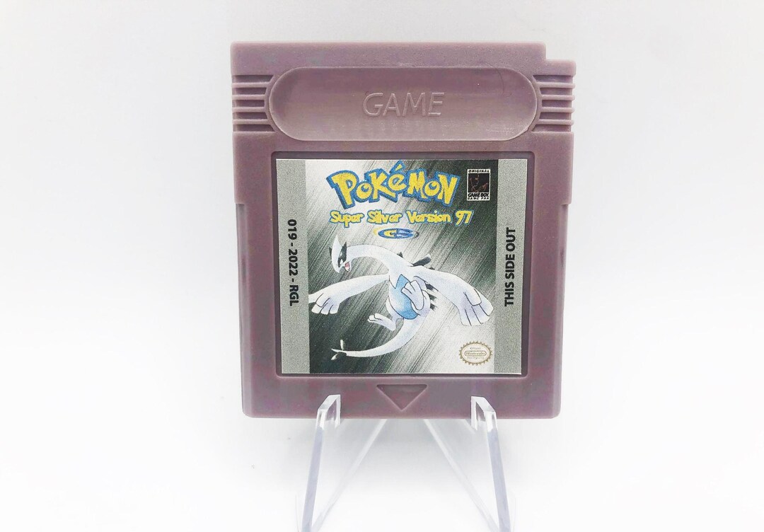 Pokemon Super Silver Version 97 Reforged Gameboy Color Game Cart - Etsy