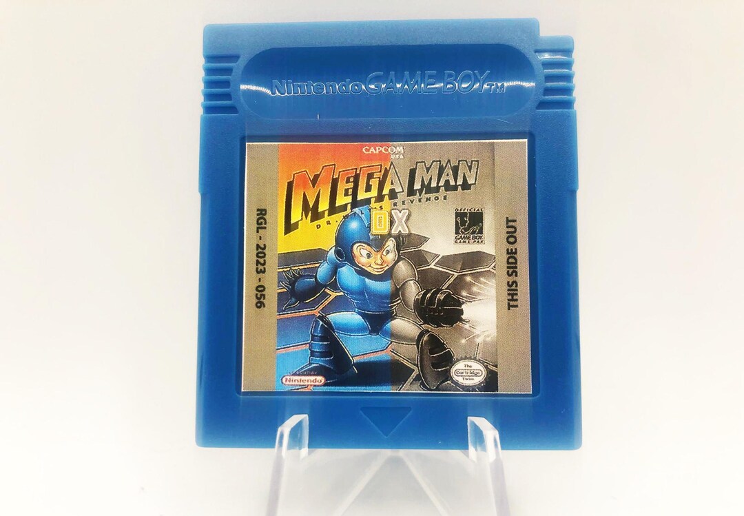 Mega Man DX Gameboy Color Video Game Cart - Etsy
