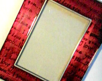 Ruby red frame | Etsy