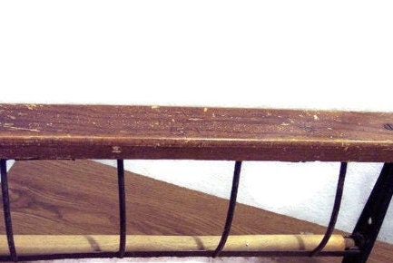 Antique Butcher Paper Cutter Paper Roll Cutter Paper Roll Holder Old ...