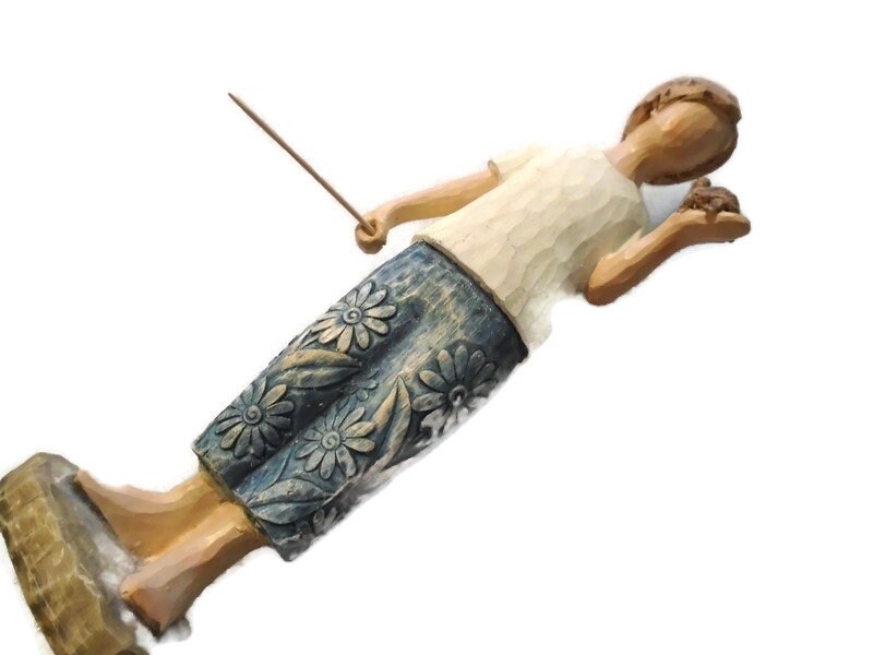 Faceless Boy and Turtle Sculpture No Face Child Sculpture Resin Figure ...