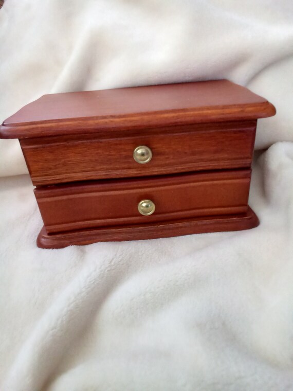 vintage wood jewelry - Gem