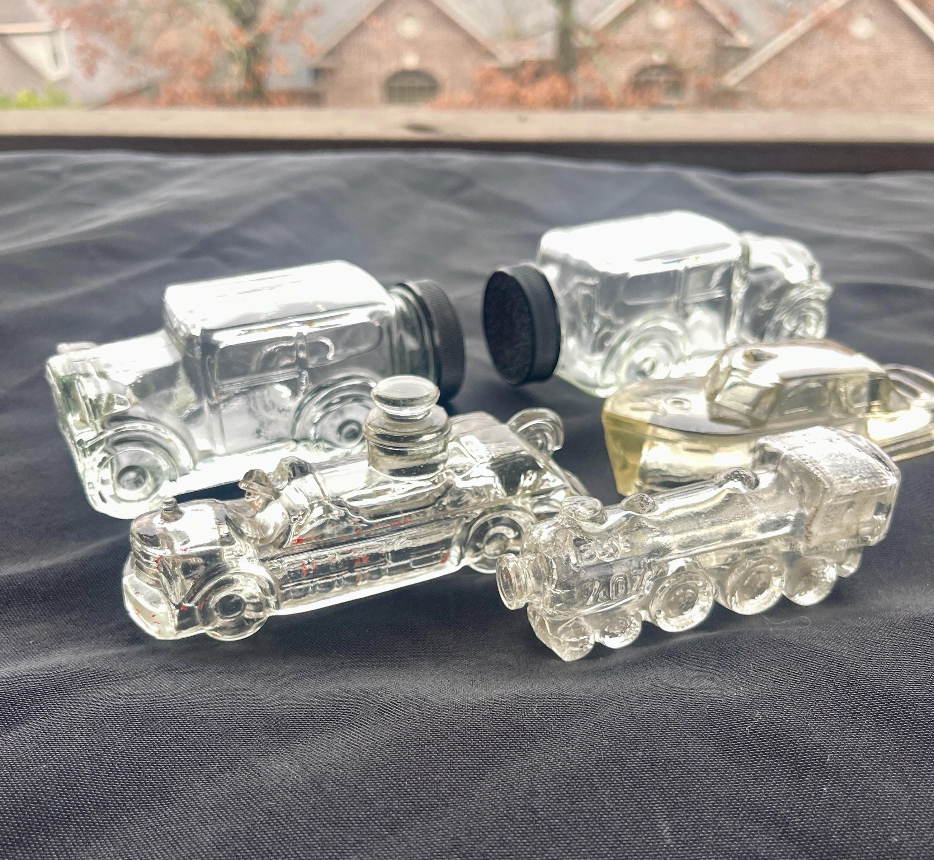 Set of 5 Vintage Glass Candy Containers 1940's - Etsy