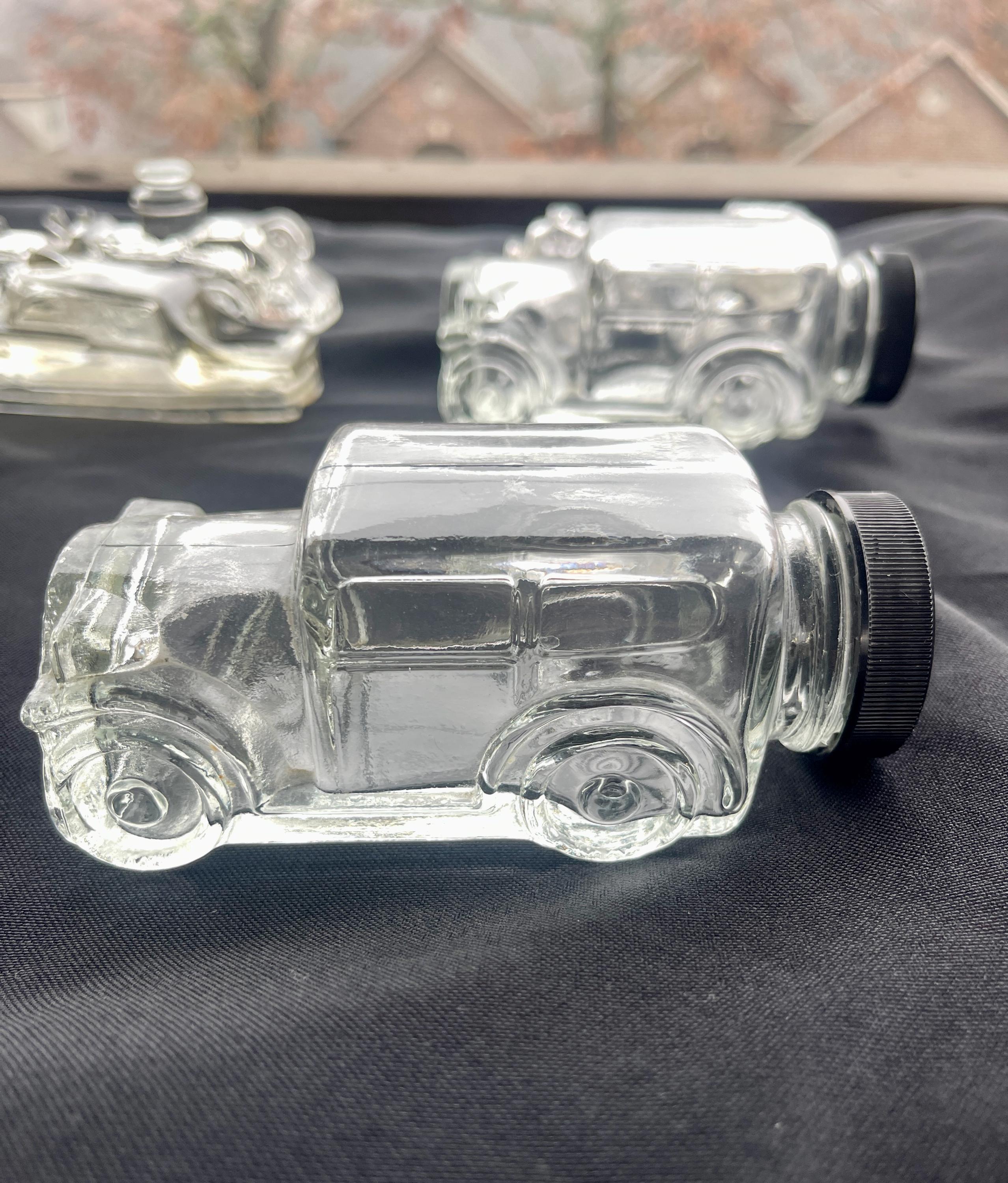 Set of 5 Vintage Glass Candy Containers 1940's - Etsy