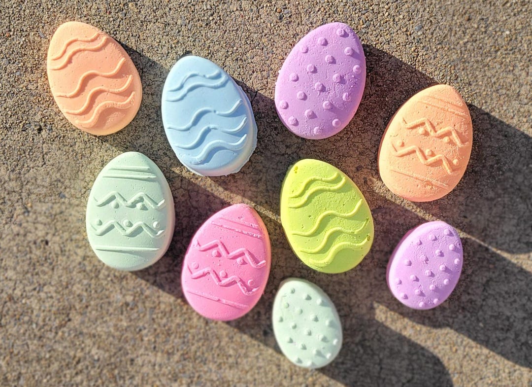 Easter Egg Chalk - Etsy