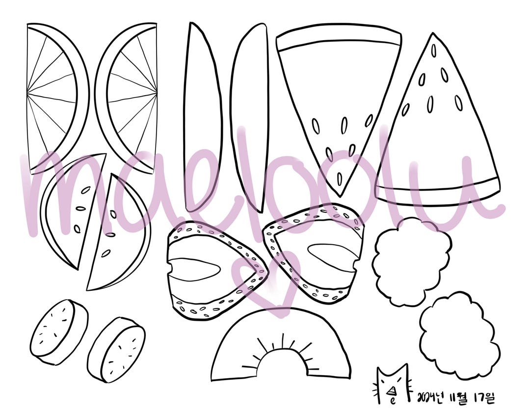 DIY Fruit Salad Paper Craft, Crafts for Children, School Activities ...
